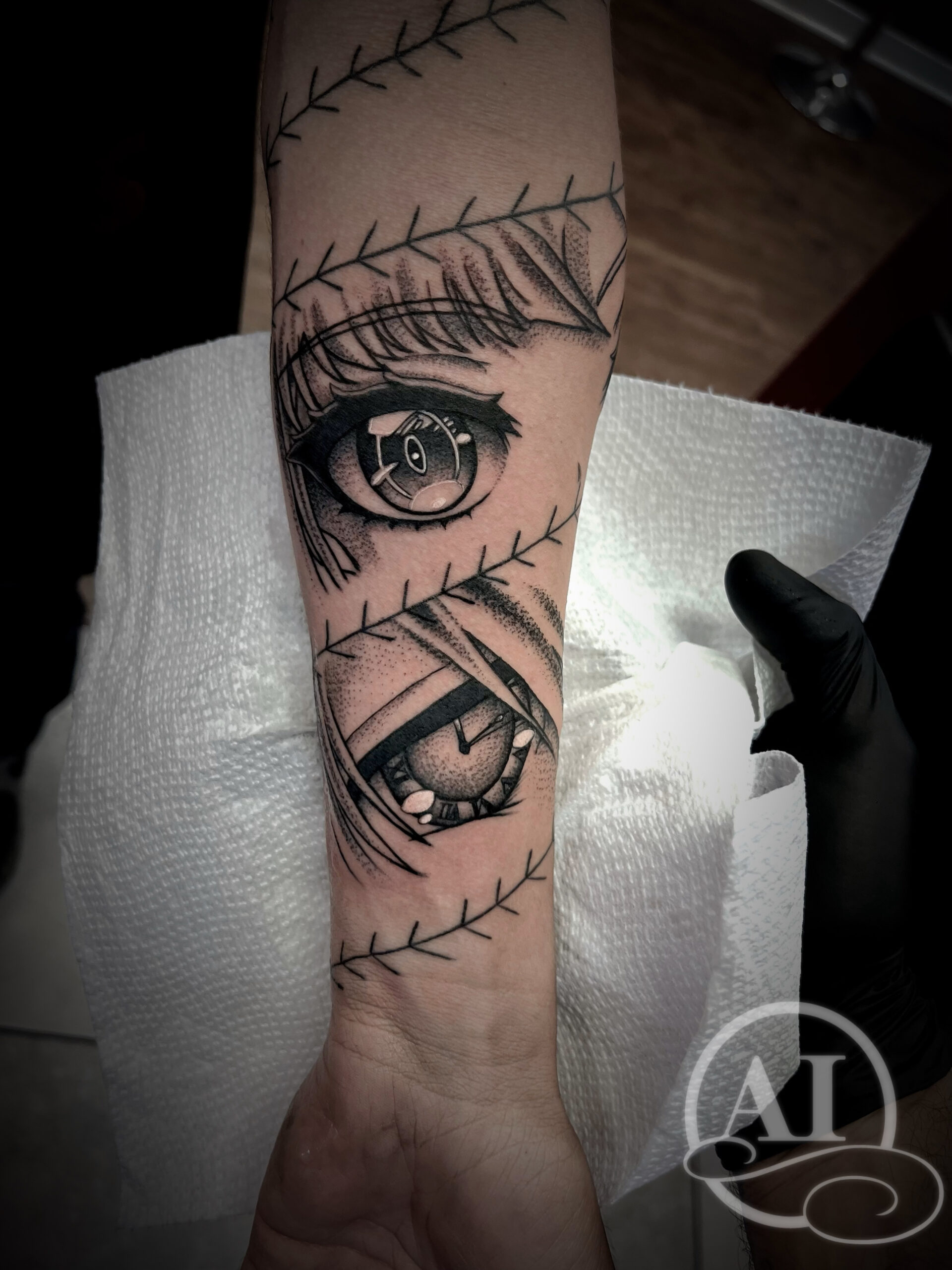 Ricardo Anime eye | Artistic Impressions Tattoo Studio